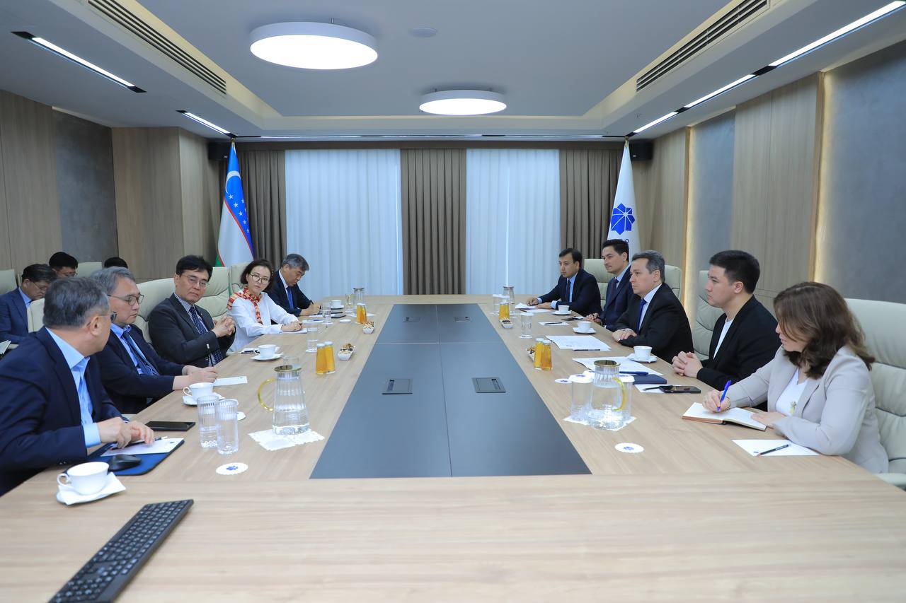 the Minister of Digital Technologies of the Republic of Uzbekistan, Sherzod Shermatov, met with ...