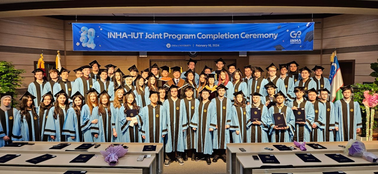 Graduation Ceremony was held at INHA University (South Korea) — INHA ...