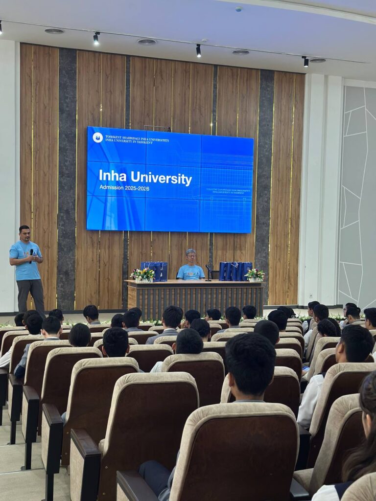 Inha University Admission Team visited Andijan — INHA University in ...